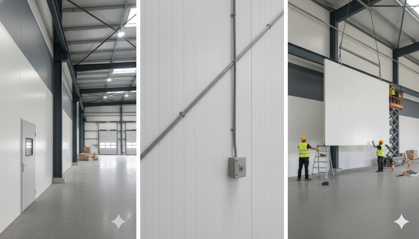 Mega Clad - Custom Insulated Panels | Industrial PIR/PUR Solutions